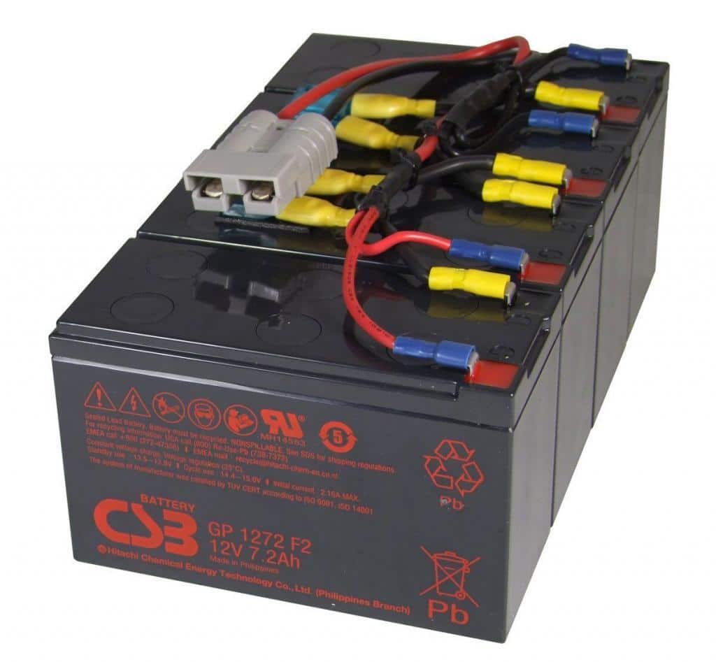 APC Replacement Battery Pack | Cartridge Replaces APC RBC25 - UPS Power ...