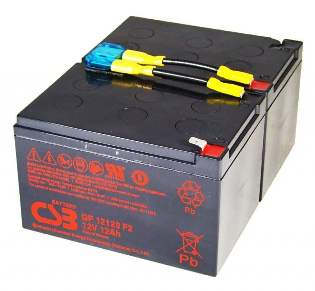 APC Replacement Battery Pack | Cartridge Replaces APC RBC6 - UPS Power Services